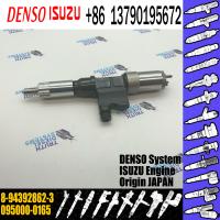 China Injector 095000-0165 8-94392862-0 8-94392862-1 diesel injector for ISUZU 6TE1, 6TE1-TC, 6TE1TC, Forward 8-94392862-3 for sale