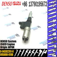 China High Quality Diesel Fuel Injector 8943922610 Common Rail Injector 095000-0190 8-94392261-0 for sale