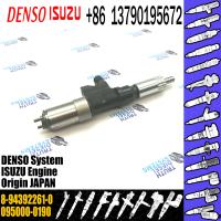 China High Quality Diesel Fuel Injector 8943922610 Common Rail Injector 095000-0190 8-94392261-0 for sale