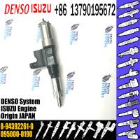 China High Quality Diesel Fuel Injector 8943922610 Common Rail Injector 095000-0190 8-94392261-0 for sale