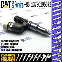 China High Pressure Engine Common Rail Fuel Injector Common Rail Diesel Fuel Injector 20R-3477 254-4183 253-0617 for sale