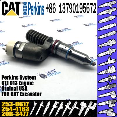 China High Pressure Engine Common Rail Fuel Injector Common Rail Diesel Fuel Injector 20R-3477 254-4183 253-0617 for sale