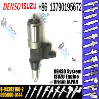 China High Quality Diesel Fuel Injector 8943921602 Common Rail Injector 095000-0144 8-94392160-2 for sale