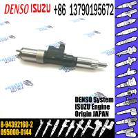 China High Quality Diesel Fuel Injector 8943921602 Common Rail Injector 095000-0144 8-94392160-2 for sale