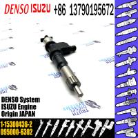 China GAMEN High Quality Common Rail Fuel Injector Assembly 095000-6302 for ISUZU 6WG1 1-15300436-2 for sale