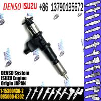 China GAMEN High Quality Common Rail Fuel Injector Assembly 095000-6302 for ISUZU 6WG1 1-15300436-2 for sale