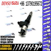 China fuel injector 095000-6301 1-15300436-1 injector for ISUZU 6WG1 injector nozzle 095000-6301 1-15300436-1 for sale