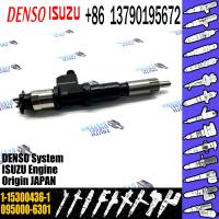 China fuel injector 095000-6301 1-15300436-1 injector for ISUZU 6WG1 injector nozzle 095000-6301 1-15300436-1 for sale
