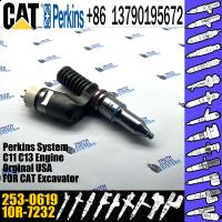 China HUIDA fuel injector 253-0618 253-0619 254-4183 used for engine C15 C18 C32 for sale