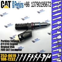China HUIDA fuel injector 253-0618 253-0619 254-4183 used for engine C15 C18 C32 for sale