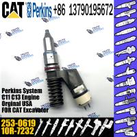 China HUIDA fuel injector 253-0618 253-0619 254-4183 used for engine C15 C18 C32 for sale