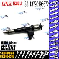 China fuel injector 095000-6300,1-15300436-0,1-115300436-4,095000-6304 new fuel injector 11153004360,1153004364 for ISUZU 6WG1 for sale