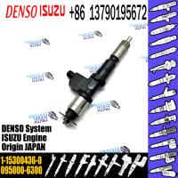 China fuel injector 095000-6300,1-15300436-0,1-115300436-4,095000-6304 new fuel injector 11153004360,1153004364 for ISUZU 6WG1 for sale
