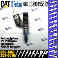 China Excavator Engine Parts C15 fuel injector 253-0618 356-1367 2530618 3561367 for sale