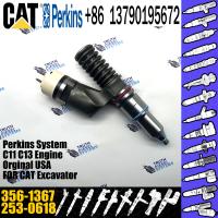 China Excavator Engine Parts C15 fuel injector 253-0618 356-1367 2530618 3561367 for sale