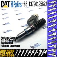 China C15/C18 engine fuel injector 289-0753 291-5911 294-3500 359-4050 with genuine packing for sale