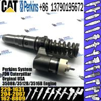 China Remanufactured Injector 162-8809 204-2067 229-1631 FOR engine 3508B/3512B/3516B for sale