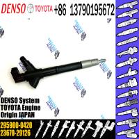 China New Common Rial Diesel fuel injector 295900-0420 23670-29126 2367029126 For Toyota Avensis Rav4 2AD-FTV for sale