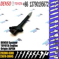 China Rail Fuel Injector 295900-0480 23670-51060 23670-59045 295900-0300 for TOYOTA engine INJECTOR for sale