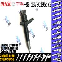 China diesel fuel common rail injector 295900-0210 23670-30450 295900-0280 for Hilux 2KD for toyota for sale