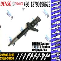 China diesel fuel common rail injector 295900-0210 23670-30450 295900-0280 for Hilux 2KD for toyota for sale