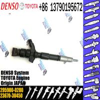 China diesel fuel common rail injector 295900-0210 23670-30450 295900-0280 for Hilux 2KD for toyota for sale