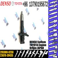 China Fuel Injector 23670-30440 23670-39435 295900-0250 295900-0200 For Toyota Hiace Dyna 1kd Ftv Euro 5 for sale