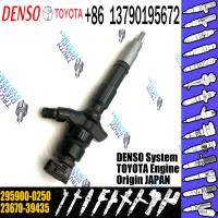 China Fuel Injector 23670-30440 23670-39435 295900-0250 295900-0200 For Toyota Hiace Dyna 1kd Ftv Euro 5 for sale