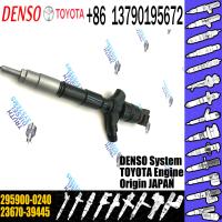 China Fuel Injector 23670-30170 2367030170 23670-39445 295900-0240 for TOYOTA Dyna Hiace Hilux D4D 1KD-FTV 3.0l for sale