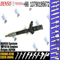 China Fuel Injector 23670-30170 2367030170 23670-39445 295900-0240 for TOYOTA Dyna Hiace Hilux D4D 1KD-FTV 3.0l for sale