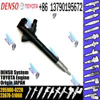 China Rail Diesel Injector nozzle 23670-59045 23670-51060 295900-0220 for TOYOTA Lexus LX570 Land Cruiser 200 1VDFTV for sale