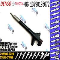 China Rail Diesel Injector nozzle 23670-59045 23670-51060 295900-0220 for TOYOTA Lexus LX570 Land Cruiser 200 1VDFTV for sale