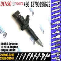 China Fuel Injector 23670-30440 23670-39435 295900-0250 295900-0200 For Toyota Hiace Dyna 1kd Ftv Euro 5 for sale