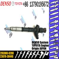 China Fuel Injector 23670-30440 23670-39435 295900-0250 295900-0200 For Toyota Hiace Dyna 1kd Ftv Euro 5 for sale