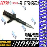 China Fuel Injector 23670-30440 23670-39435 295900-0250 295900-0200 For Toyota Hiace Dyna 1kd Ftv Euro 5 for sale