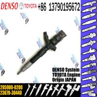 China Fuel Injector 23670-30440 23670-39435 295900-0250 295900-0200 For Toyota Hiace Dyna 1kd Ftv Euro 5 for sale