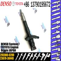 China Fuel Injector 23670-30440 23670-39435 295900-0250 295900-0200 For Toyota Hiace Dyna 1kd Ftv Euro 5 for sale