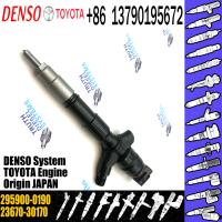China common rail injector 295900-0190 295900-0240 fuel injector 23670-30170 23670-39445 for Toyota for sale