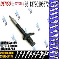 China common rail injector 295900-0190 295900-0240 fuel injector 23670-30170 23670-39445 for Toyota for sale
