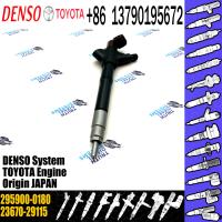 China Common Rail Fuel Injector 295900-0060 295900-0180 for TOYOTA 23670-26070 23670-29115 for sale