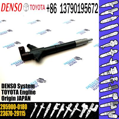China Common Rail Fuel Injector 295900-0060 295900-0180 for TOYOTA 23670-26070 23670-29115 for sale