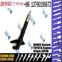 China Rail Fuel Injector 295900-0160 23670-29135 23670-0R080 23670-26050 For Toyota for sale