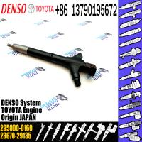 China Rail Fuel Injector 295900-0160 23670-29135 23670-0R080 23670-26050 For Toyota for sale