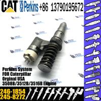 China Huida 3508C 3512C engine fuel injector 245-8272 246-1854 with genuine packing for sale