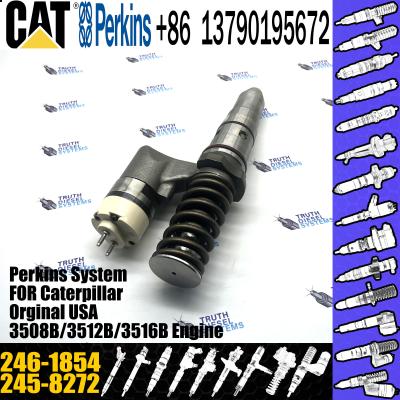 China Huida 3508C 3512C engine fuel injector 245-8272 246-1854 with genuine packing for sale