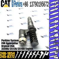 China Huida 3508C 3512C engine fuel injector 245-8272 246-1854 with genuine packing for sale