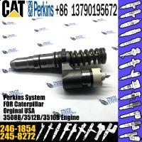 China Huida 3508C 3512C engine fuel injector 245-8272 246-1854 with genuine packing for sale