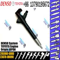 China Rail Fuel Injector 295900-0170 295900-0420 295900-0050 295900-0080 for TOYOTA 23670-26060 23670-0R090 for sale