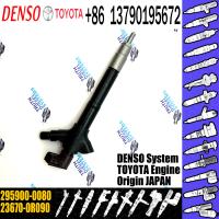 China Rail Fuel Injector 295900-0170 295900-0420 295900-0050 295900-0080 for TOYOTA 23670-26060 23670-0R090 for sale