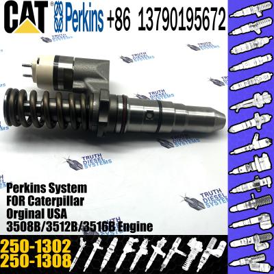 China Huida 3512B 3516B engine fuel injector 250-1302 250-1308 392-0201 with genuine packing for sale